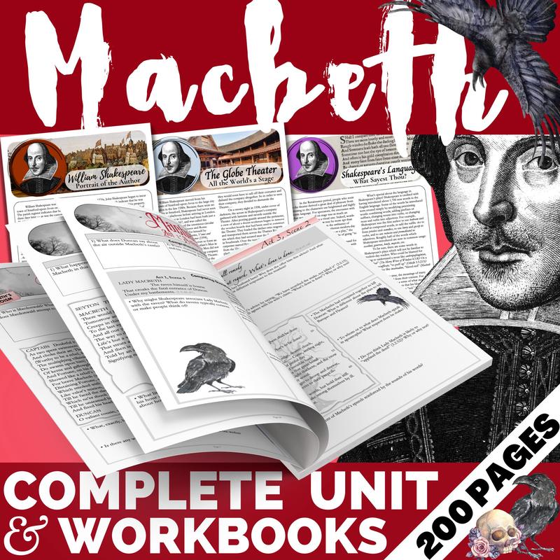 Macbeth | Complete Teaching Unit with Workbook & Answer Key - TikTok Shop