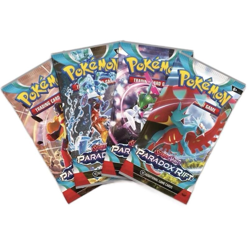 Pokémon Paradox Rift 4 Booster Packs - Official Trading Card Game ...