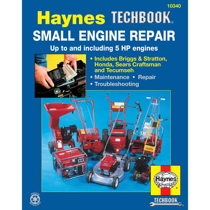 Small Engine Repair Haynes Techbook 5 HP and Less Haynes Repair ...