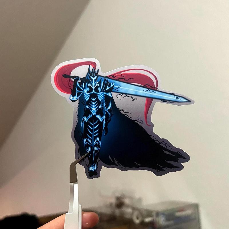 Igris, Solo Leveling, Handmade Laminated Sticker - TikTok Shop
