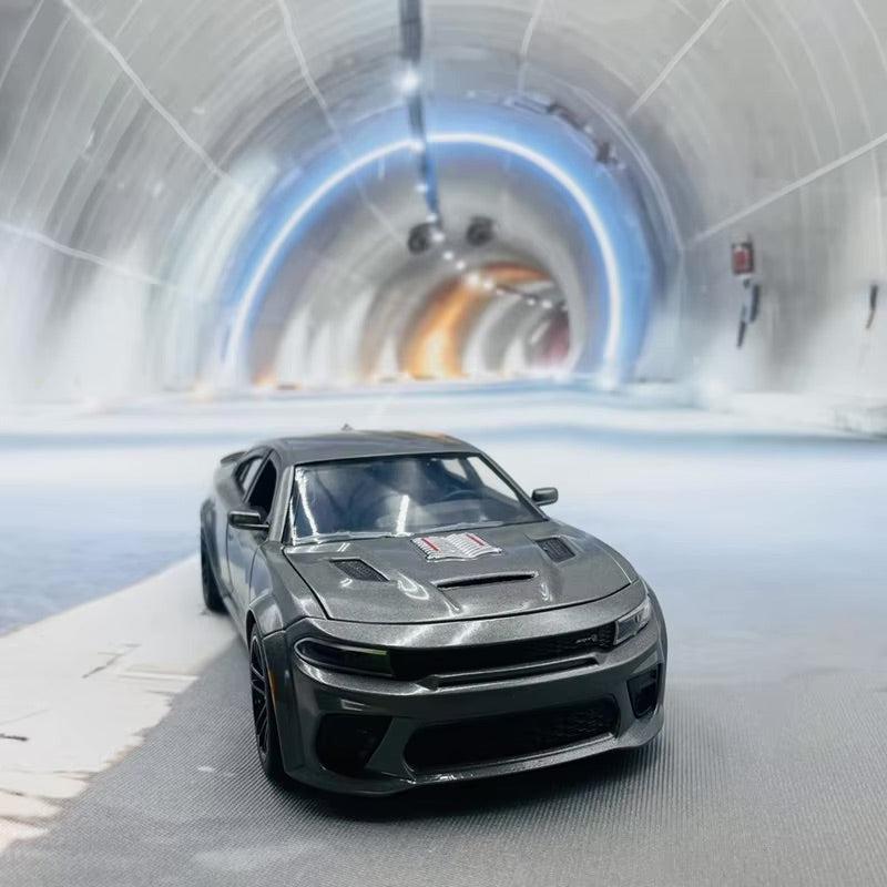 1:24 Challenger Charger SRT Hellcat Alloy Sport Car model Diecasts ...