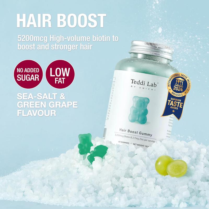 Unichi Bear Gummies for hair boost | Gummy for christmas limited ...