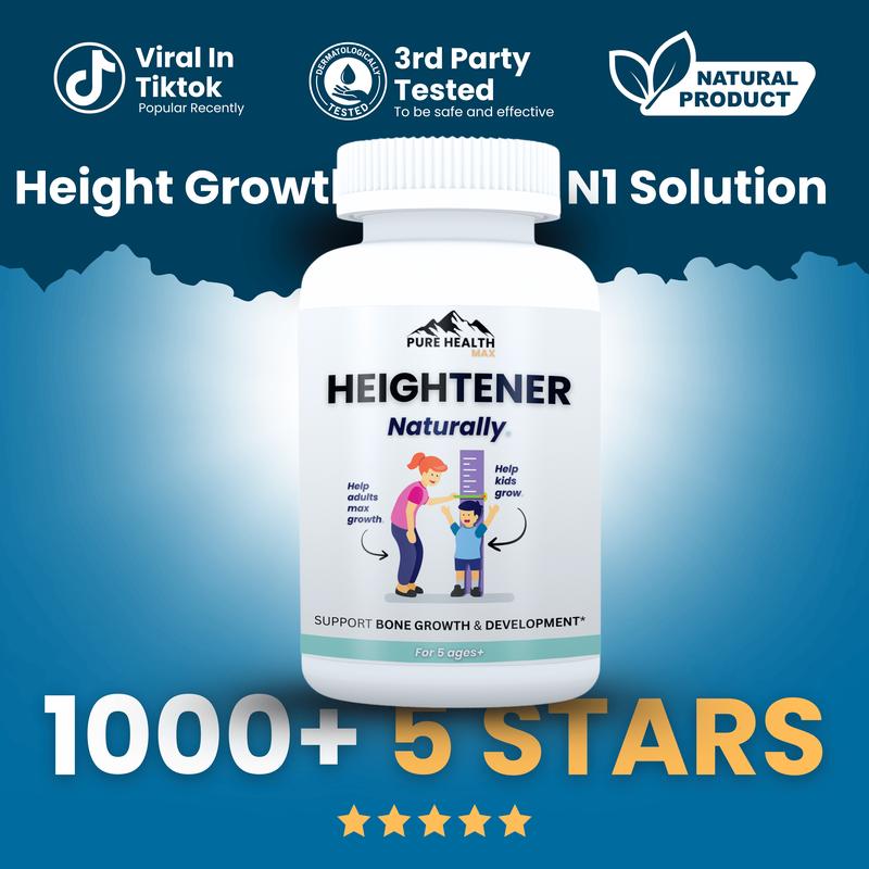 Heightener - Natural Height Growth Supplement for Kids, Teen - TikTok Shop