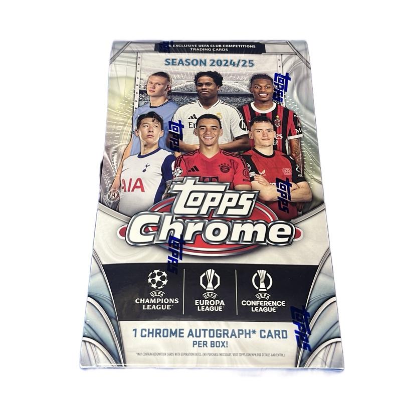 Topps 24/25 UCC Chrome Hobby Box - Season 2024/25 - 1 Chrome - TikTok Shop