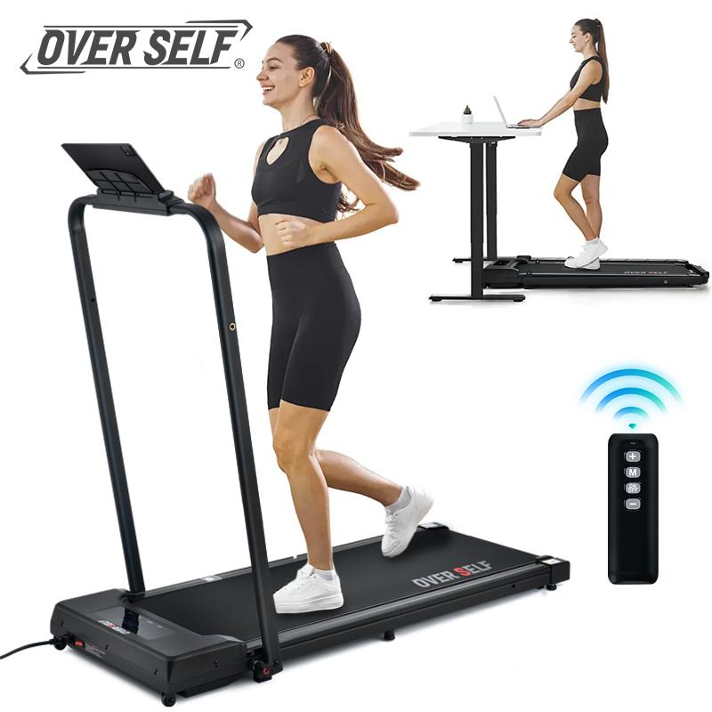 Treadmill 2 in 1 Foldable Portable Walking Mat, 6.2 MPH with - TikTok Shop