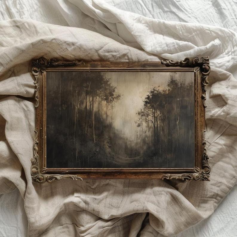 Dark Cottagecore Wall Art Moody Cottagecore Art Vintage Moody - TikTok Shop