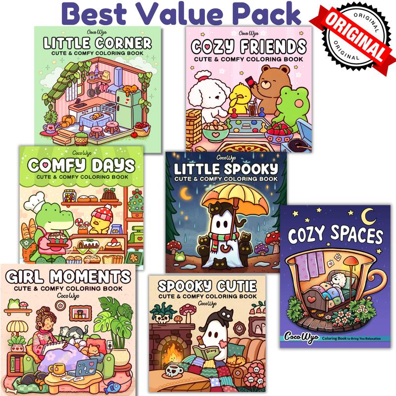 Best 3 coloring books Bundle for Stress Relief, Creativity & - TikTok Shop