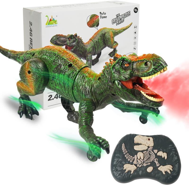 Interactive Remote-Controlled Dinosaur Toys – T-Rex & Spinosaurus ...