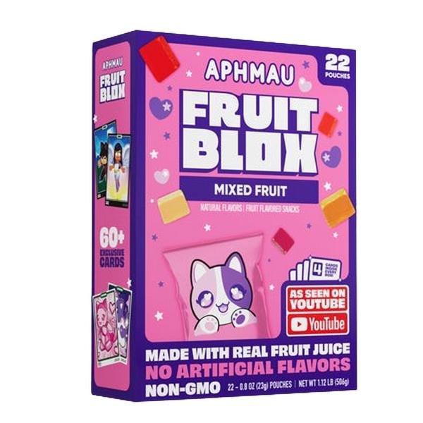 FruitBlox Aphmau Mixed Fruit Snacks, 22 Count - TikTok Shop