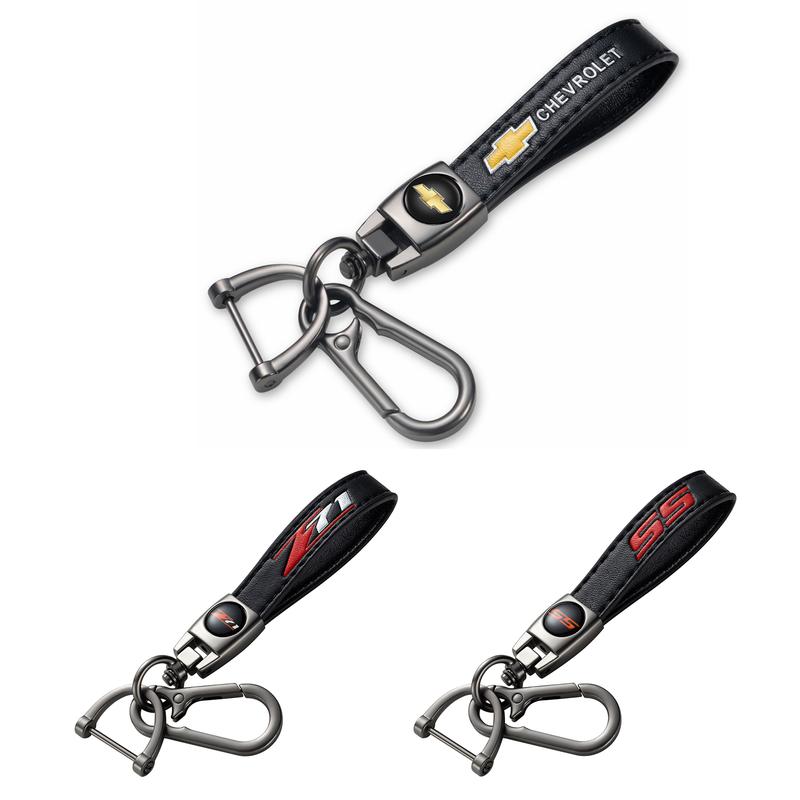 Classic Chevrolet/SS/AT4/Z71 Keychain – Vintage Style Leather ...