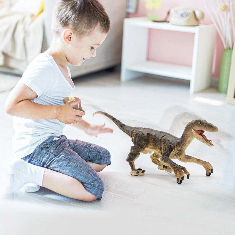 Jurassic Velociraptor Dinosaur RC Toy - TikTok Shop