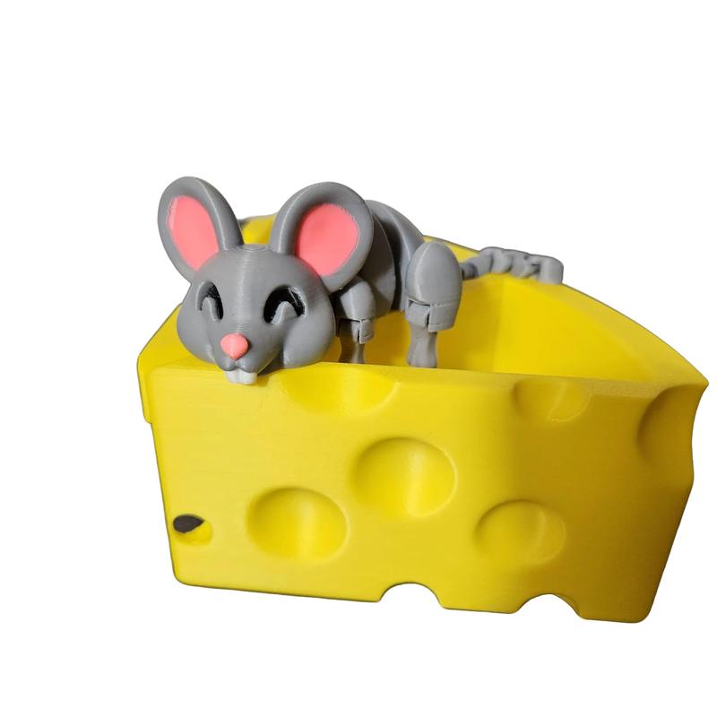 Articulated Mouse Fidget Toy – 3D Printed Sprouse the Mouse - TikTok Shop