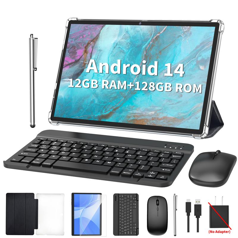 Relndoo 10.1 inch Android 14 Tablet with 12(6+6)GB RAM+128GB - TikTok Shop