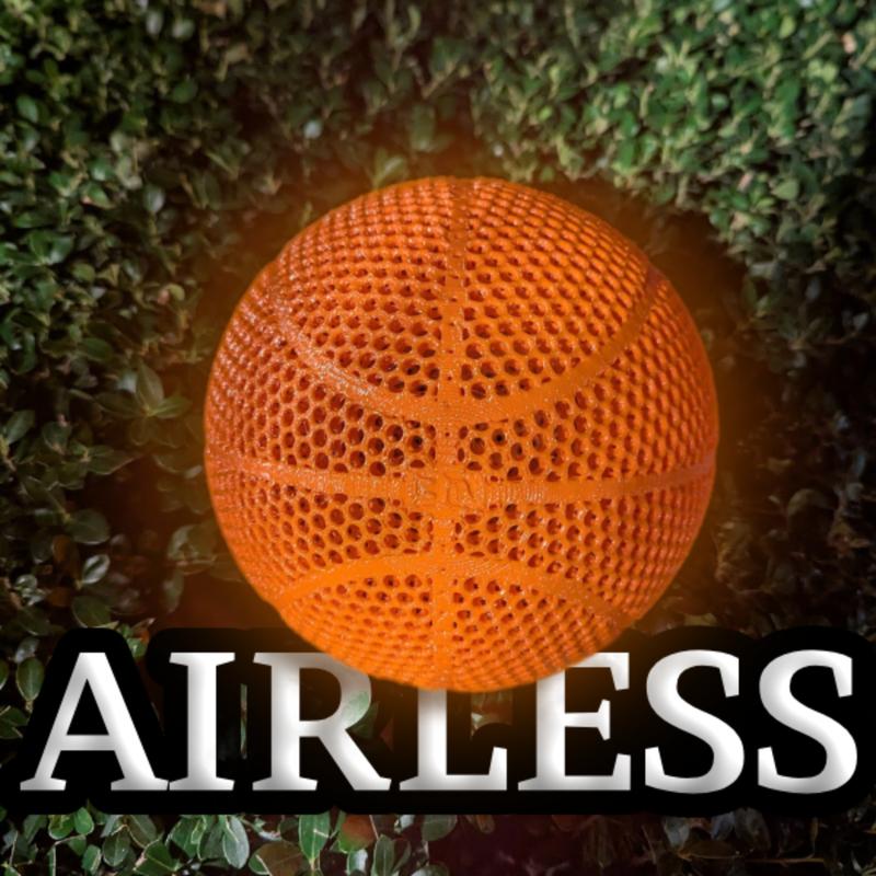 Indoor Airless Basketball - Quiet - Durable - High Bounce Retention ...