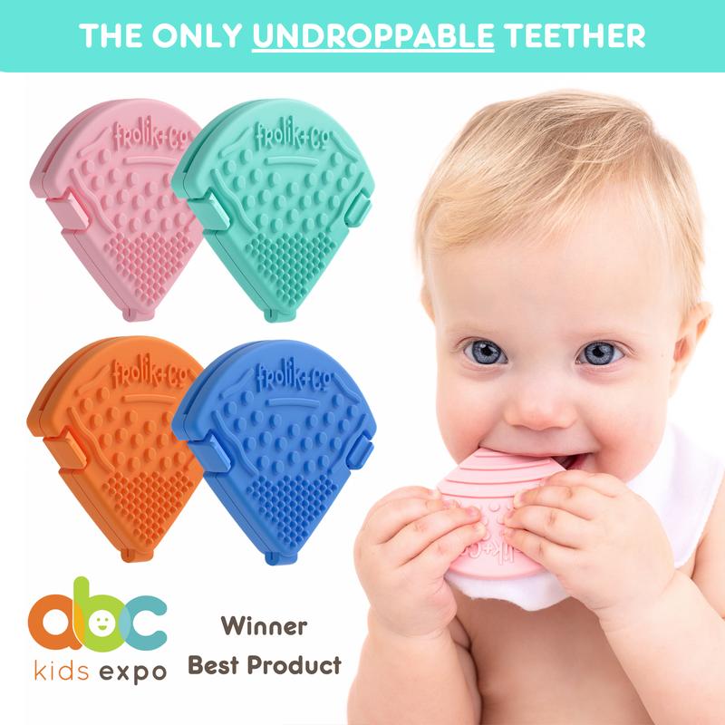Frolik+Co Toothi Baby Teethers - BPA Free - Dishwasher, Freezer ...