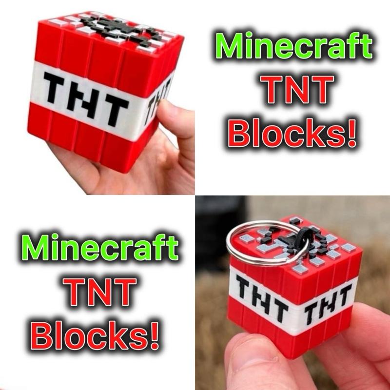In Real Life Minecraft TNT Block! - TikTok Shop