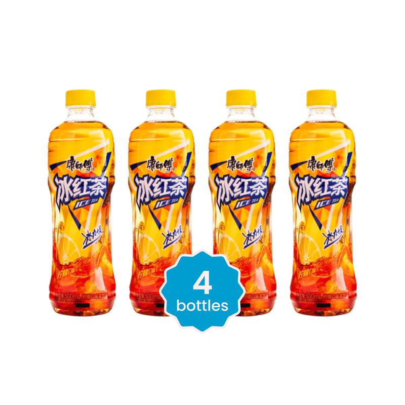 Master Kong Iced Lemon Black Tea 500ml (4 Bottles) - Refreshing ...