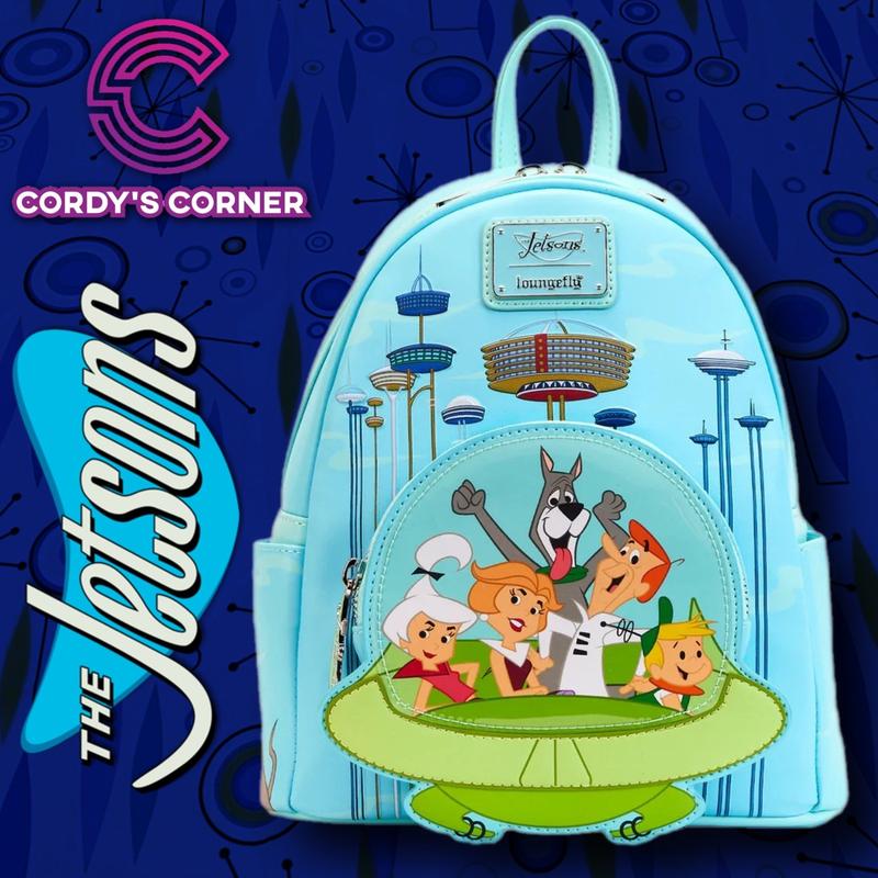 WARNER BROTHERS THE JETSONS SPACESHIP MINI BACKPACK LOUNGEFLY - TikTok Shop