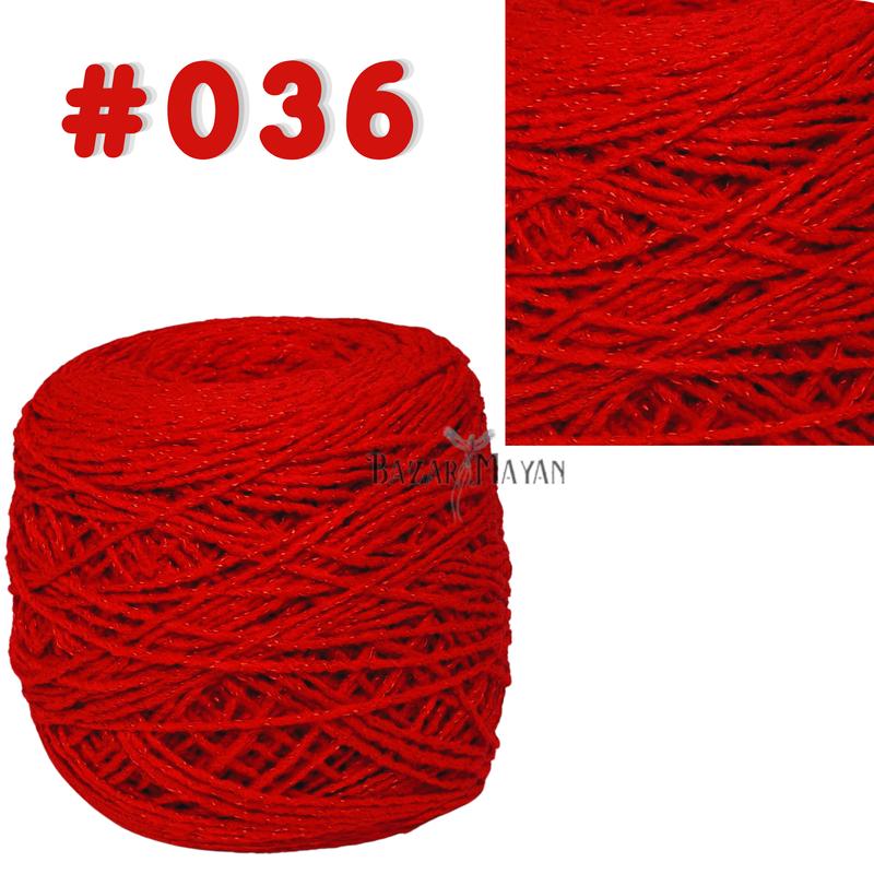 Red 100g Brisa Crochet Mexican Yarn Thread - Hilo Estambre Brisa Tejer ...