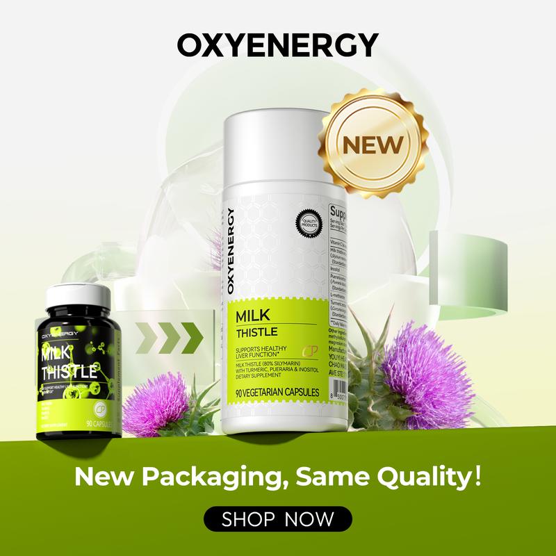 Oxyenergy Milk Thistle Liver Detox & Colon Cleanse, Natural Liver - TikTok Shop