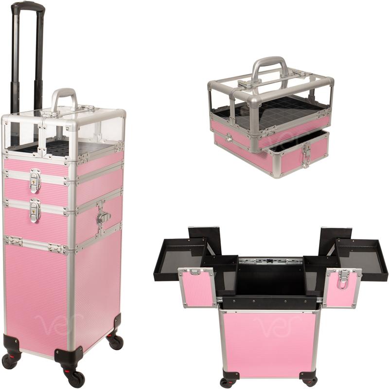 Ver Beauty 7 in 1 Professional Rolling Makeup Nail Tech Travel - TikTok ...