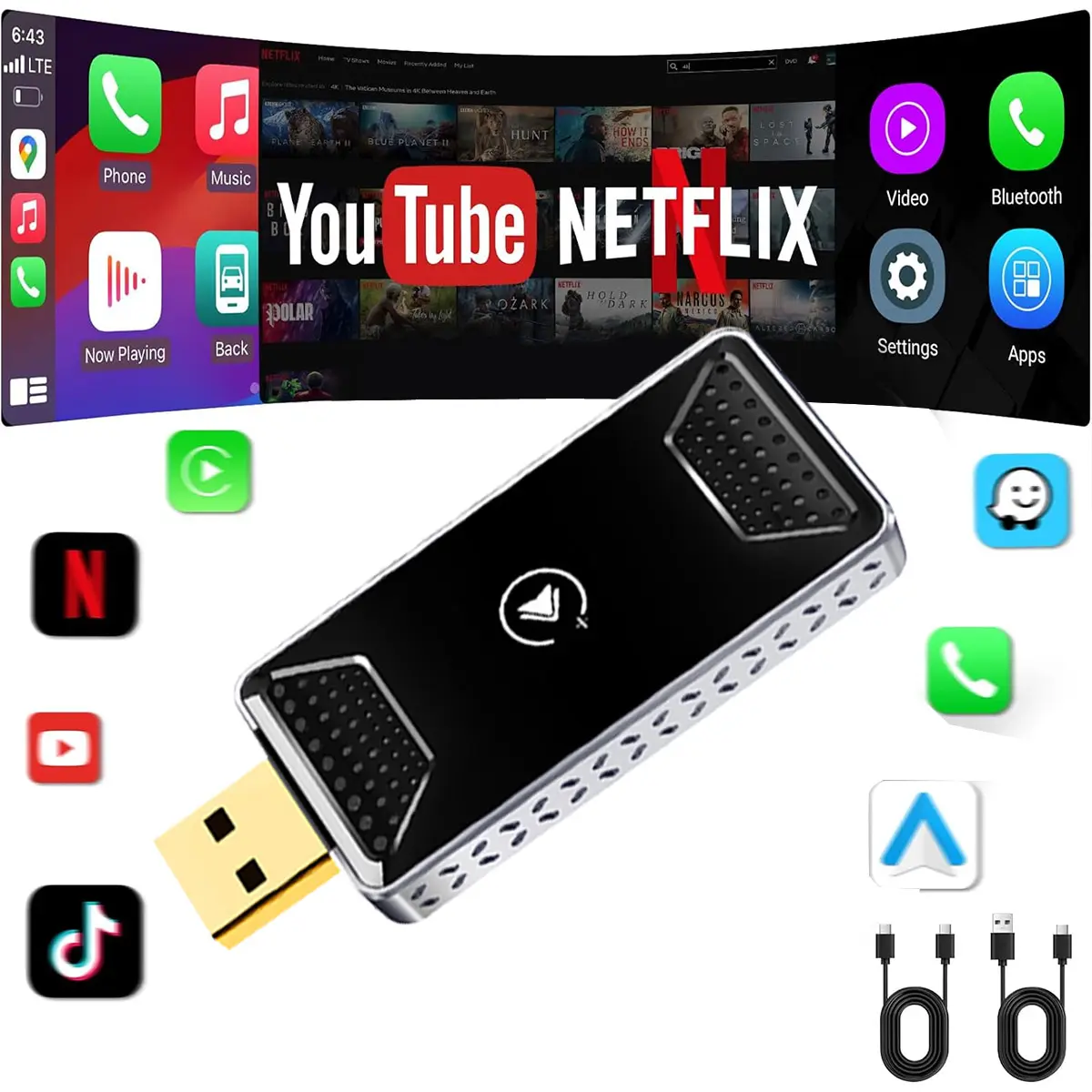 carplay plug in-TikTok Shop