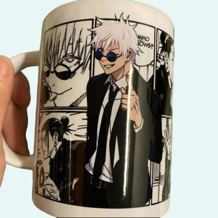 JJK Gojo and Geto | Anime Ceramic Coffee/Tea Mug 11, 15 oz - TikTok Shop