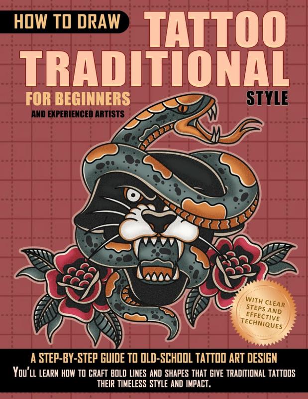 How to Draw Traditional Tattoos for Beginners and Experience - TikTok Shop