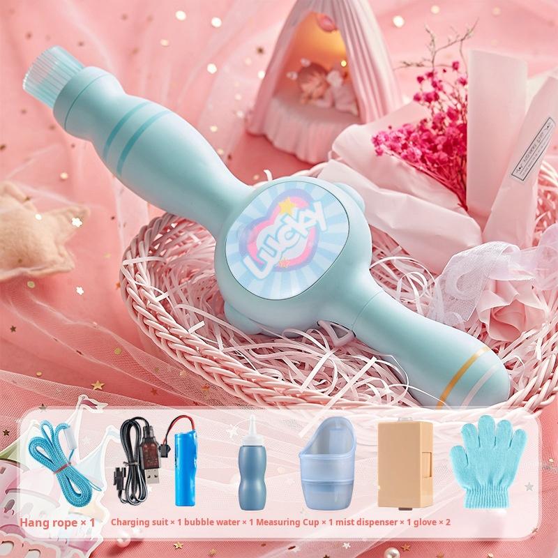 Novelty mist bubble machine, elastic bubble magic wand, interesting ...