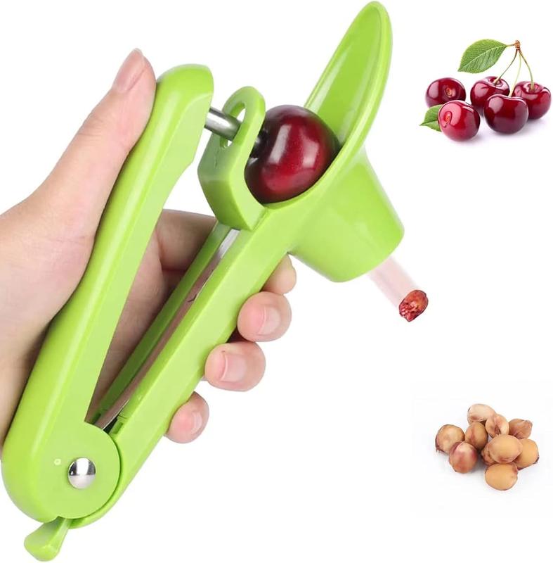 Heavy-Duty Cherry and Olive Pitter Corer Tool (Green) - TikTok Viral ...