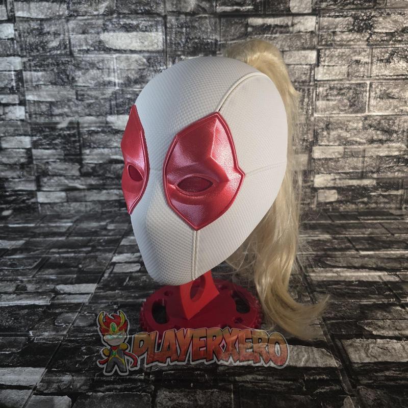 Pink & White Cosplay Mask with Magnetic Connections - Ladypool - TikTok ...