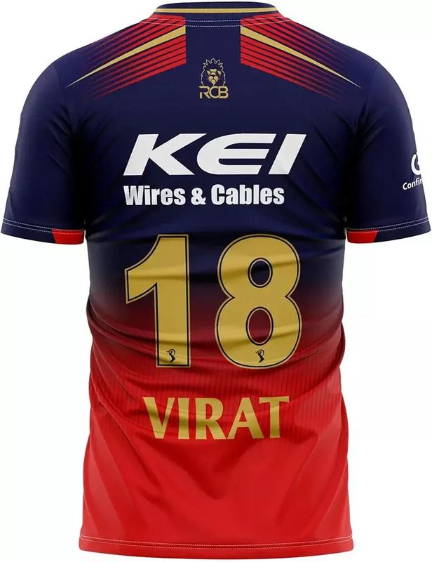 IPL 2025 Royal Challenger Bangalore RCB Cricket Fan Jersey Virat ...