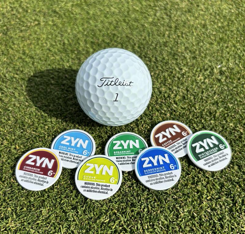 Zyn Golf Ball Marker | Zyn Golf Marker | Upper Decky Golf Ball Marker ...