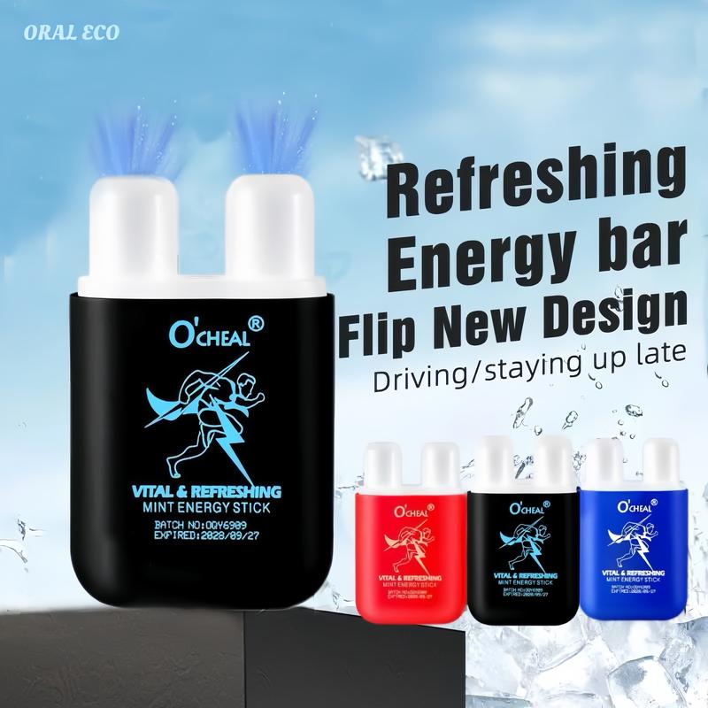 Ocheal Essential Oil Nasal Inhaler, Pure Organic Peppermint Dual ...