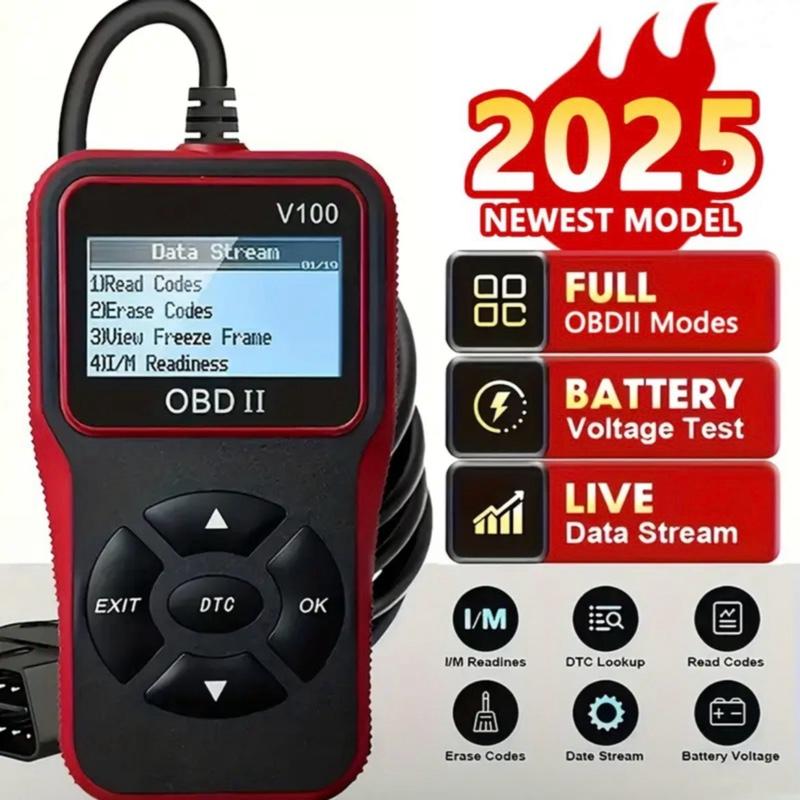 Portable OBD2 Car Diagnostic Scanner Device,Engine Fault Reader ...