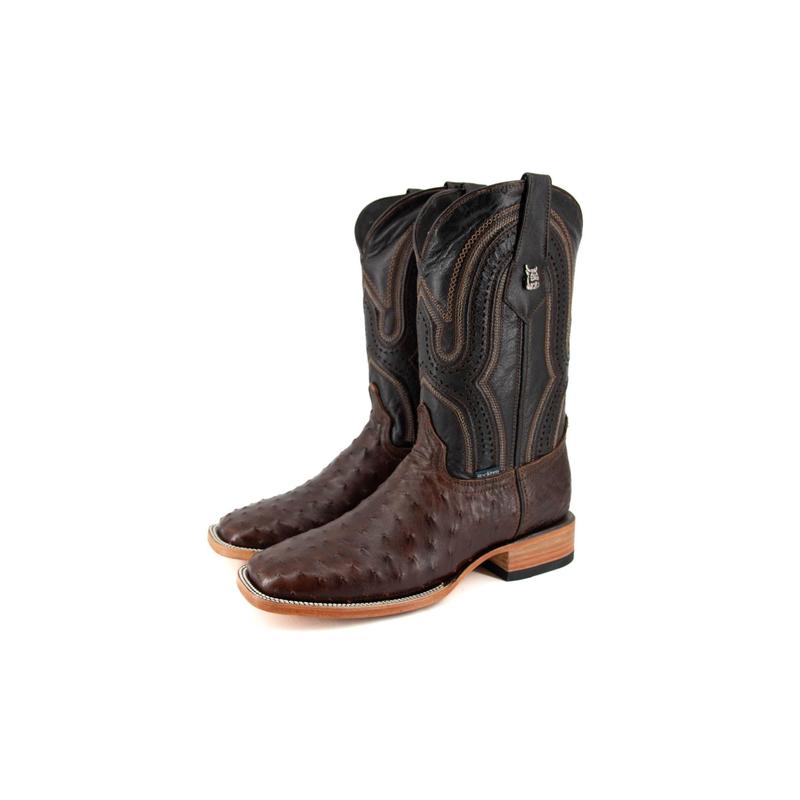 Exotic Ostrich Square Toe Cowboy Boot FINAL SALE - TikTok Shop