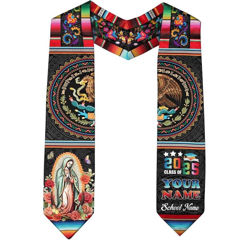 Mexican Graduation Sash, Mexican American Flag Graduation Sash - TikTok ...