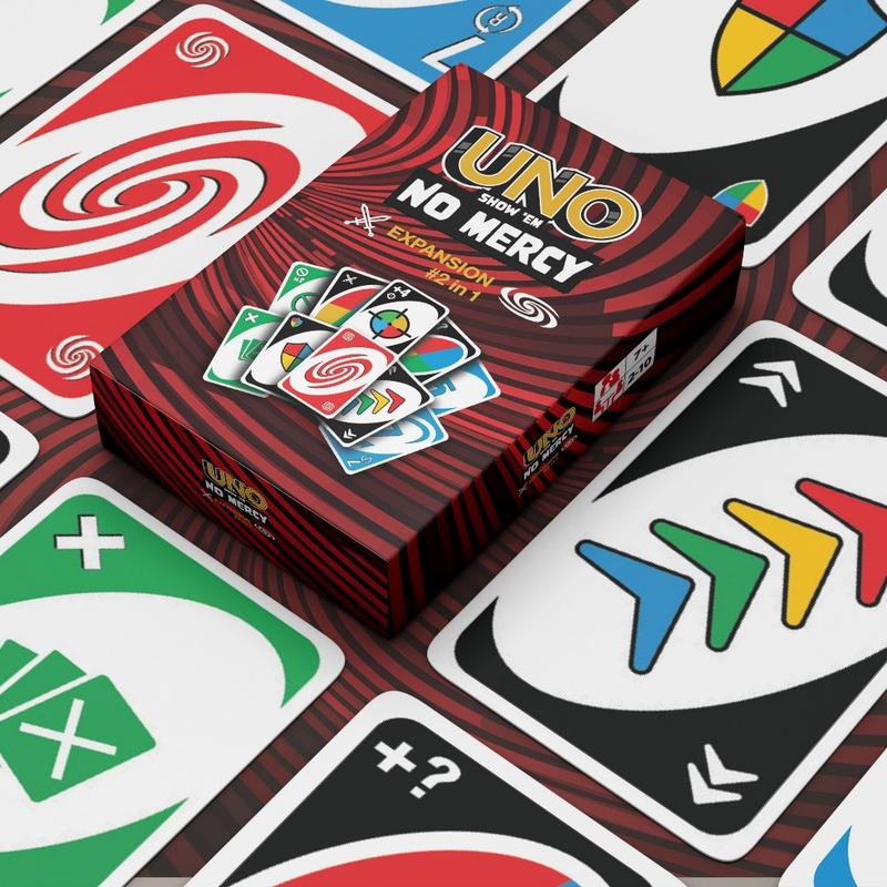 Combo UNO No Mercy + Expansion Pack - UNO No Mercy Board Gam - TikTok Shop