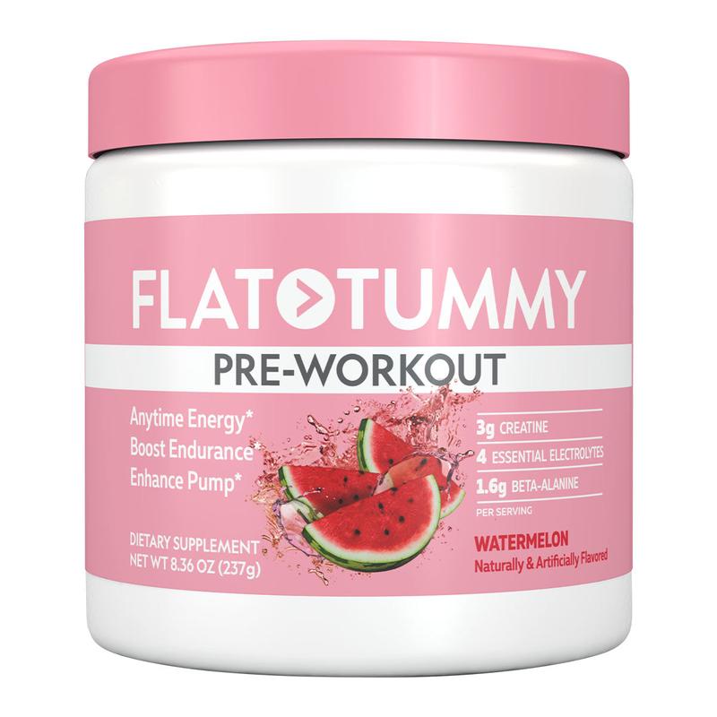 FLAT TUMMY Pre Workout Powder and Creatine with Watermelon o - TikTok Shop