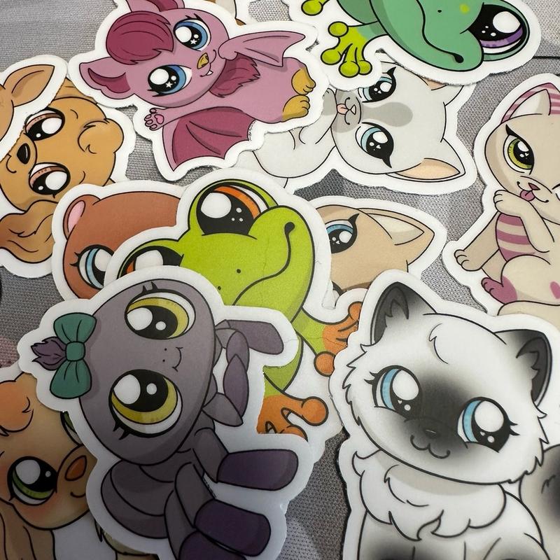 Orginal LPS fanart vinyl waterproof stickers - TikTok Shop