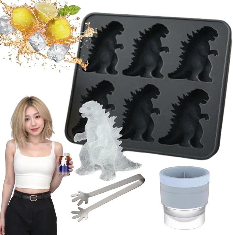 Bigfoot Ices Maker, 2025 New Monster Ice Mold, 6 Cavity Silicone Ices ...