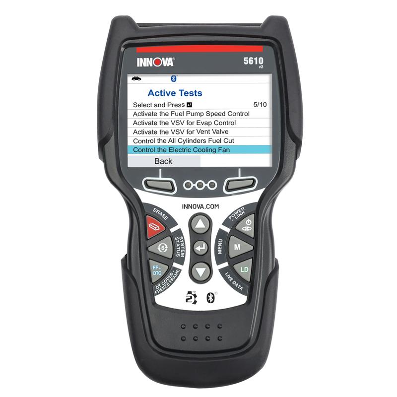 INNOVA 5610 OBD2 Bidirectional Scan Tool - Troubleshoot OEM Codes ...
