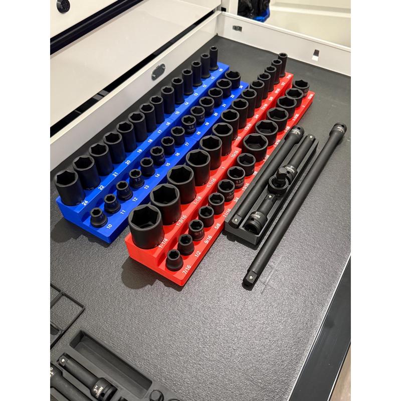 Harbor Freight Quinn 1/2& Master Impact Socket Set Organization - TikTok Shop
