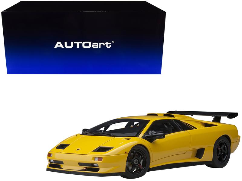Lamborghini Diablo SV-R Superfly Yellow 1/18 Model Car by Autoart ...