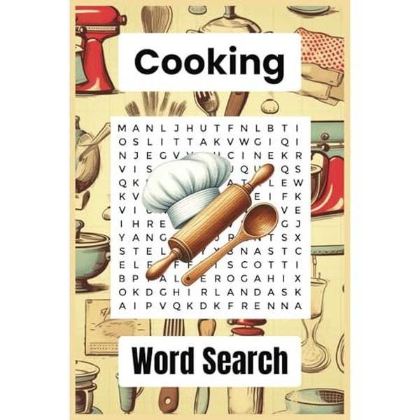 Cooking Word Search Puzzle Book: Word Searches with Easy to Print about ...