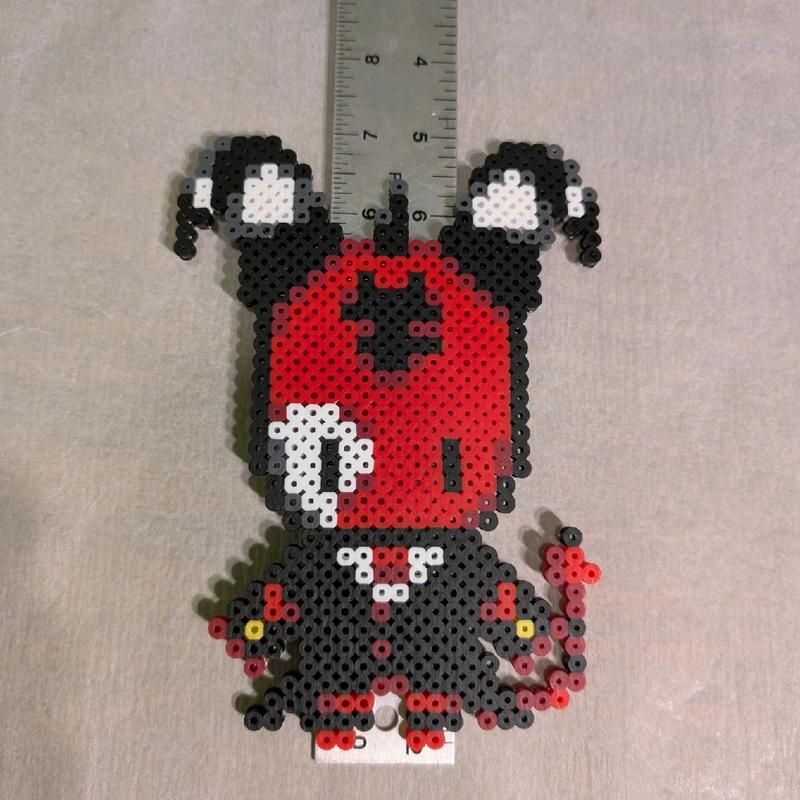 Helluva Boss Blitzo from Perler beads - TikTok Shop