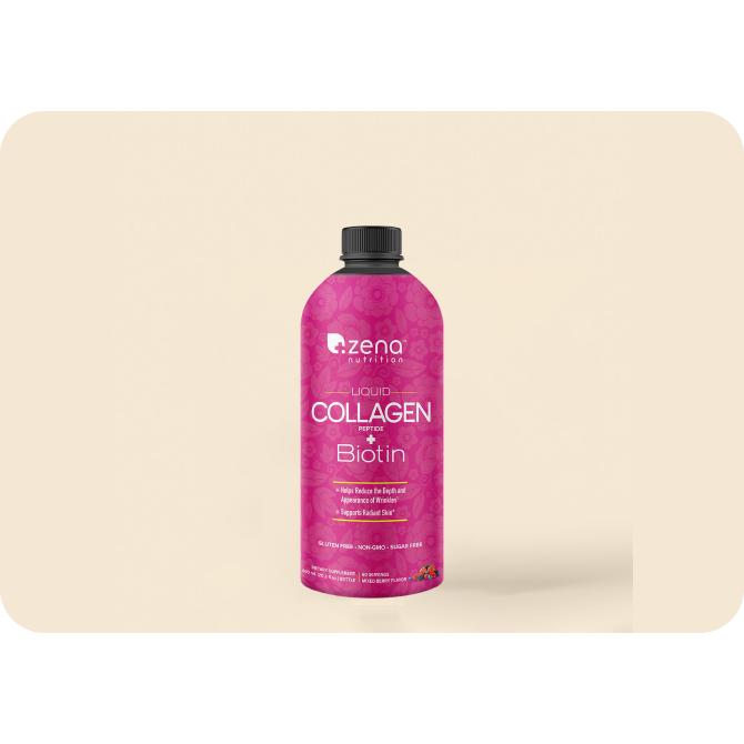 Zena Liquid Collagen + Biotin - TikTok Shop