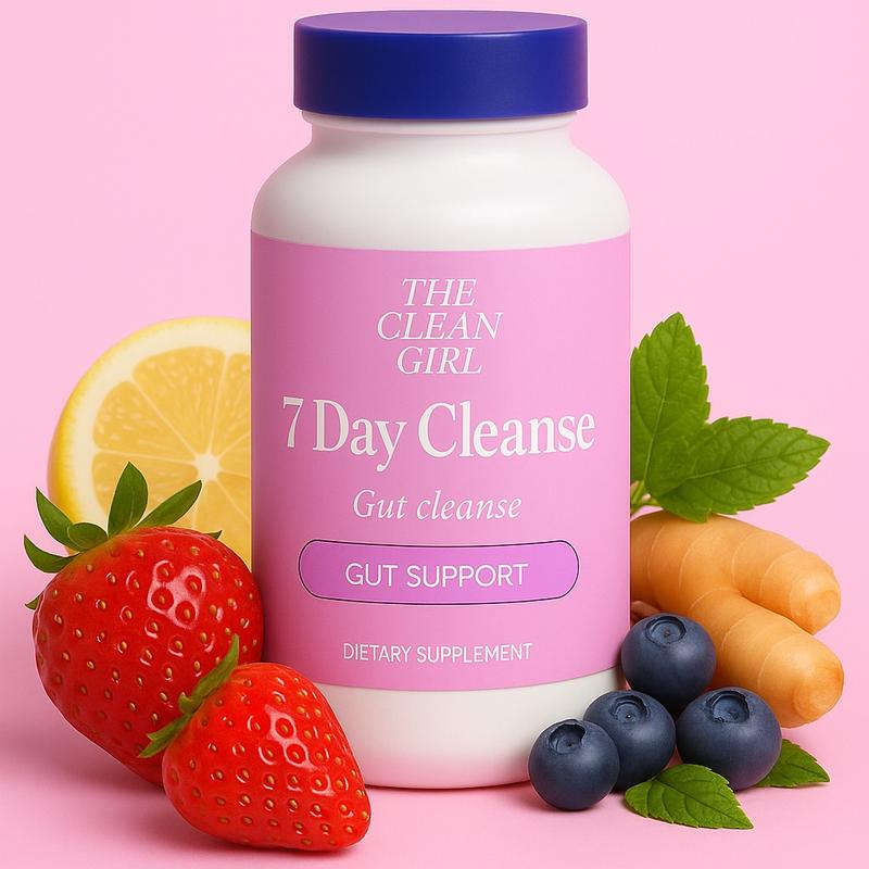 7 Day Cleanse- Gut and Colon support Herbal Supplement Advanced ...