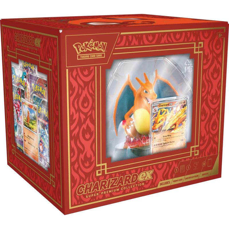 Pokemon TCG: Charizard ex Super-Premium Collection - TikTok Shop