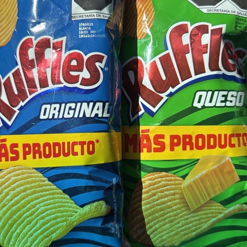 Ruffles Originales / Queso. Order comes with 5 bags of 51 grams ...